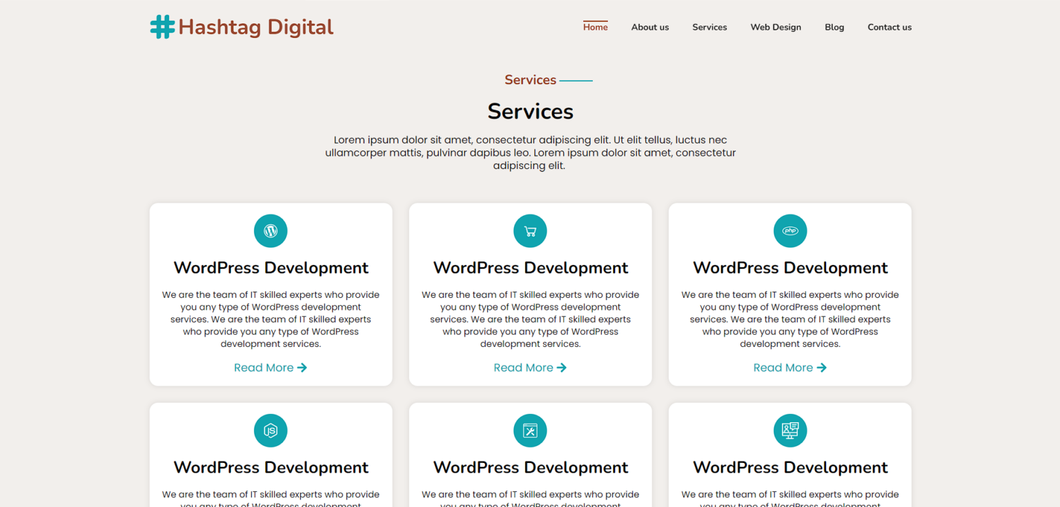Web Design & Development Company in New Jersey | Hashtag Digital Info